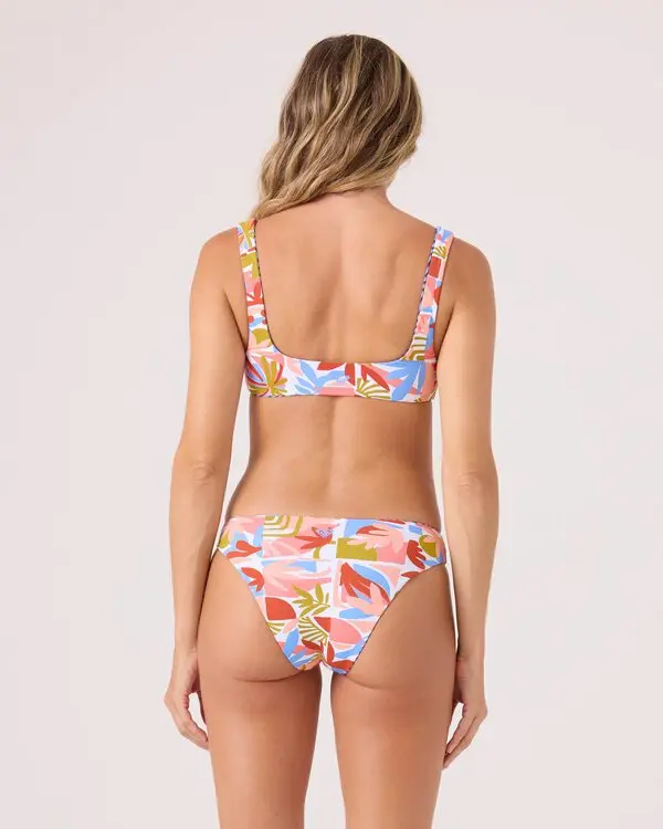 Roxy Ripple Effect Reversible Hipster Moderate Bikini Bottom