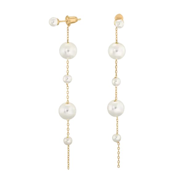 MINIMALISA CONCEPT SRL Earrings Pearl Drip Drop I