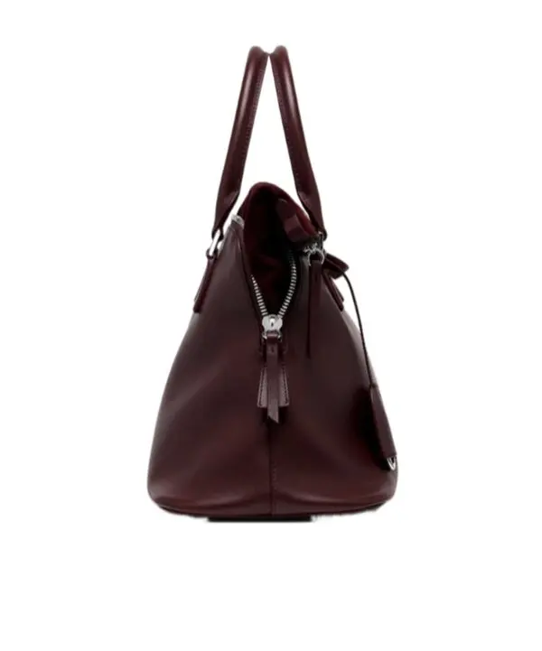 MAISON MARGIELA 5ac Soft Medium Leather Tote Bag