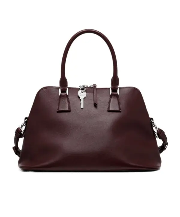 MAISON MARGIELA 5ac Soft Medium Leather Tote Bag