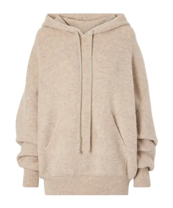 Rick Owens Wool-blend Hoodie