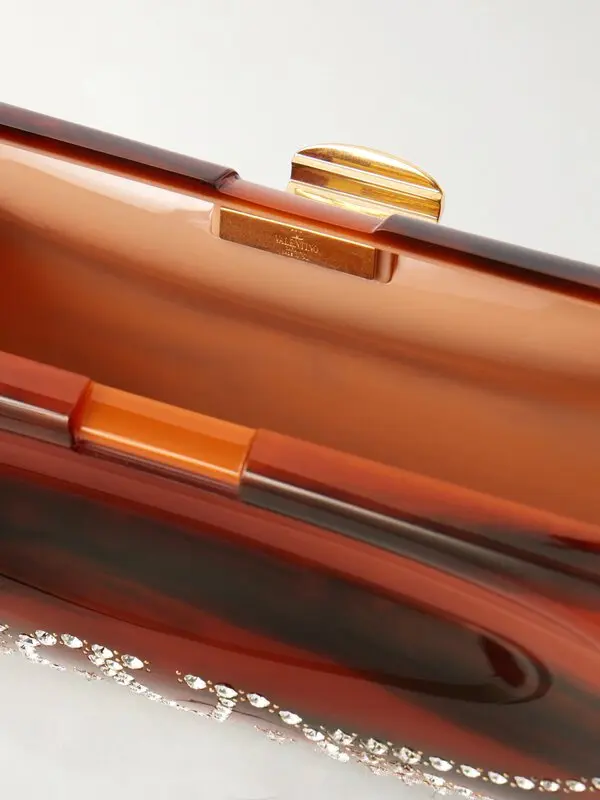 Valentino Garavani Pince Vlogo Clutch