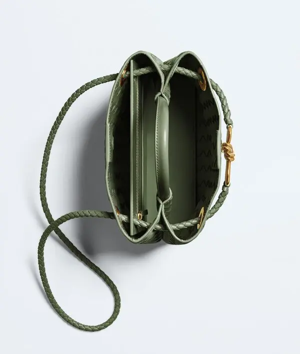 Bottega Veneta Small Andiamo Woven Shoulder Bag