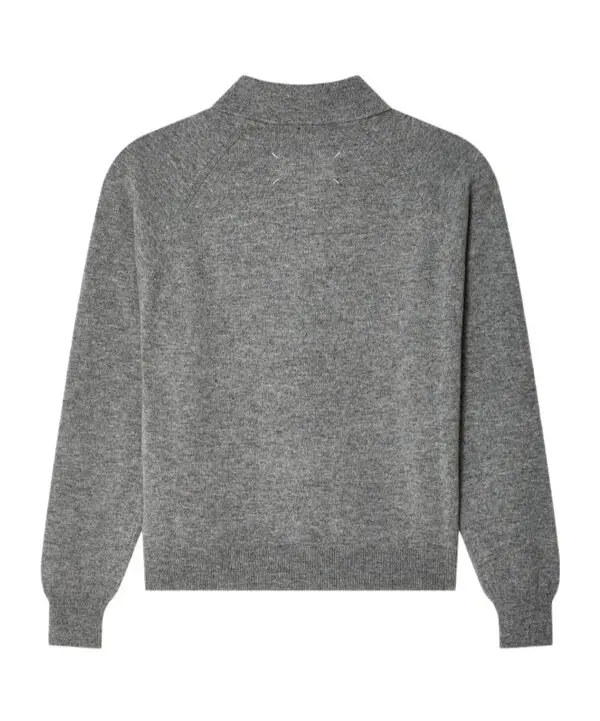 MAISON MARGIELA Fine-knit Polo Shirt