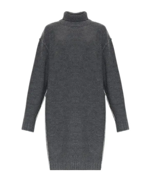 MAISON MARGIELA Turtleneck Dress - Black