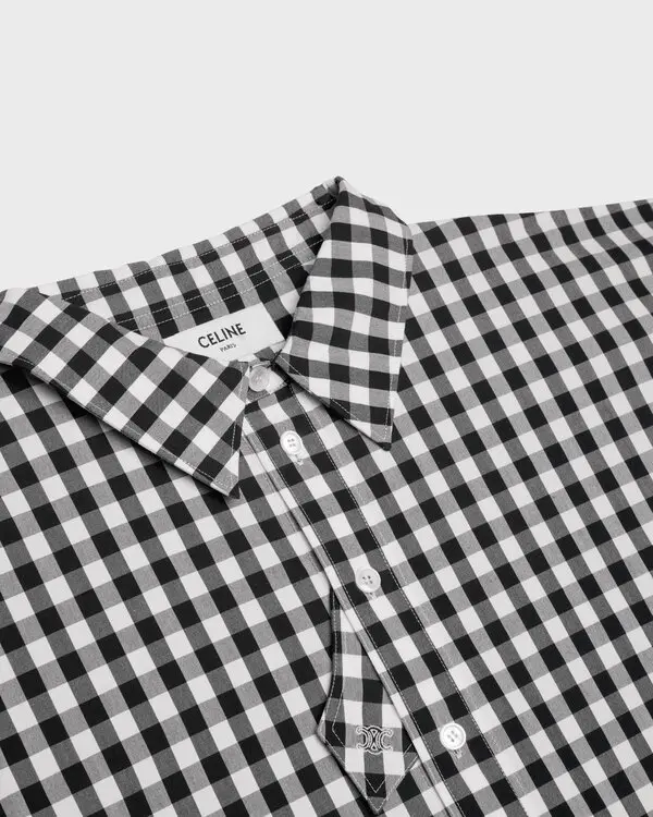 Celine Cotton Vichy Shirt