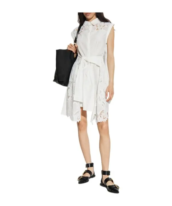 ALLSAINTS Zola Lace-trim Mini Dress