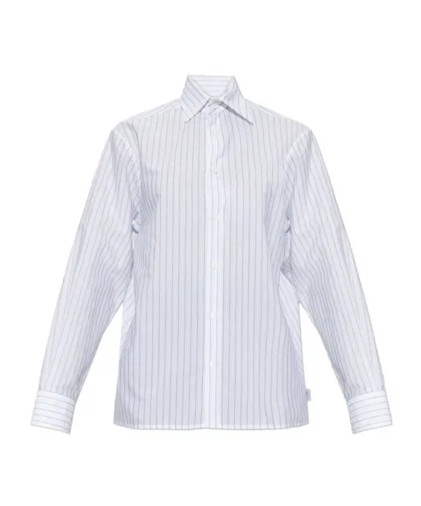 MAISON MARGIELA Vertical Stripe Buttoned Shirt