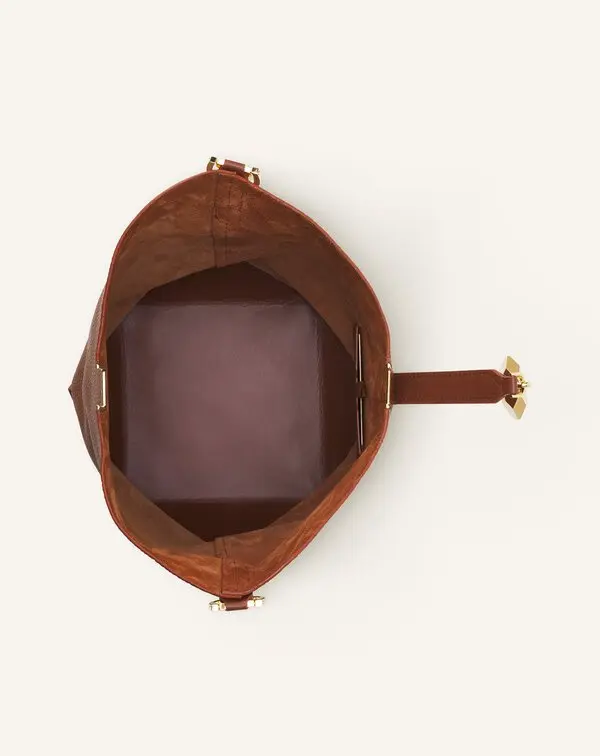 LANVIN Leather Bucket Bag