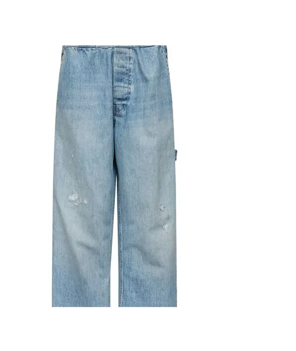 MAISON MARGIELA Distressed Wide-leg Jeans