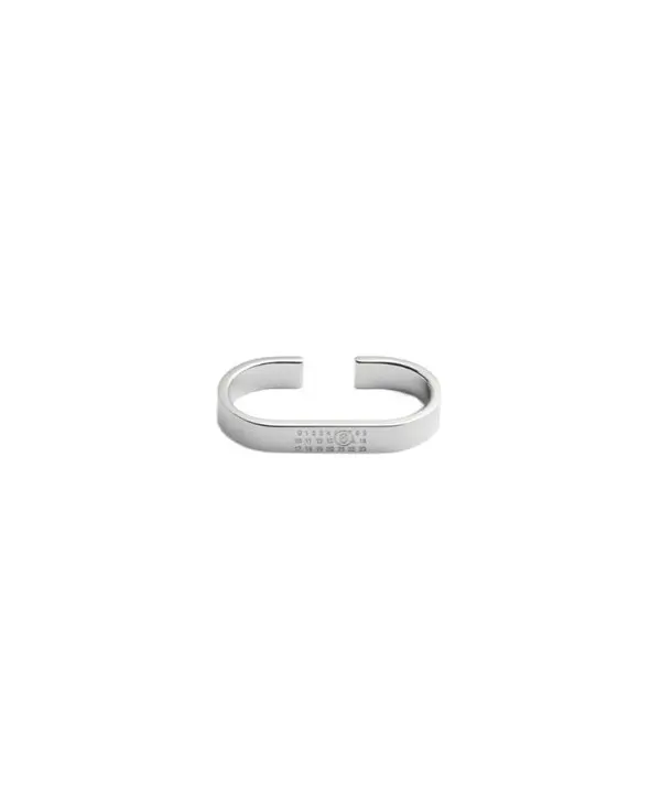 MAISON MARGIELA Palladium Double Numeric Ring