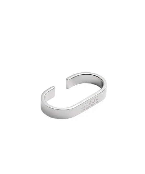 MAISON MARGIELA Palladium Double Numeric Ring