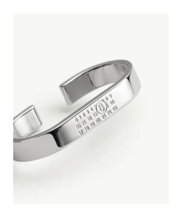 MAISON MARGIELA Palladium Double Numeric Ring