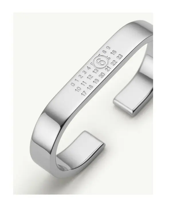 MAISON MARGIELA Palladium Double Numeric Ring