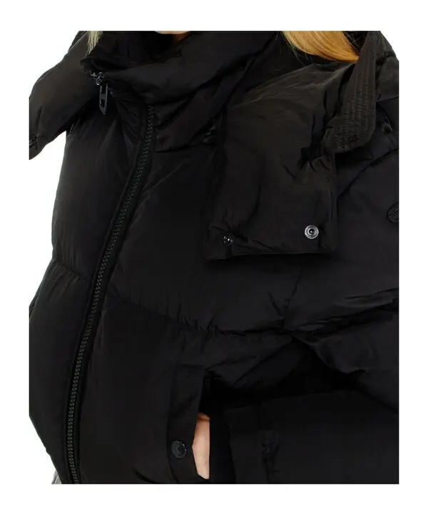 DIESEL® Wrinkled-nylon Down Puffer Jacket With Detachable Hood