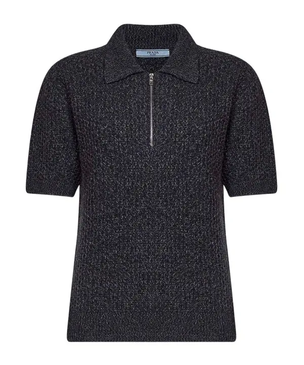 Prada Short-sleeved Knit Top