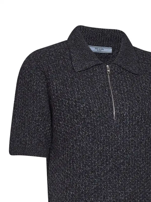 Prada Short-sleeved Knit Top