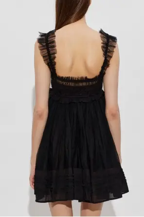ALLSAINTS Angela Ruffled Mini Dress