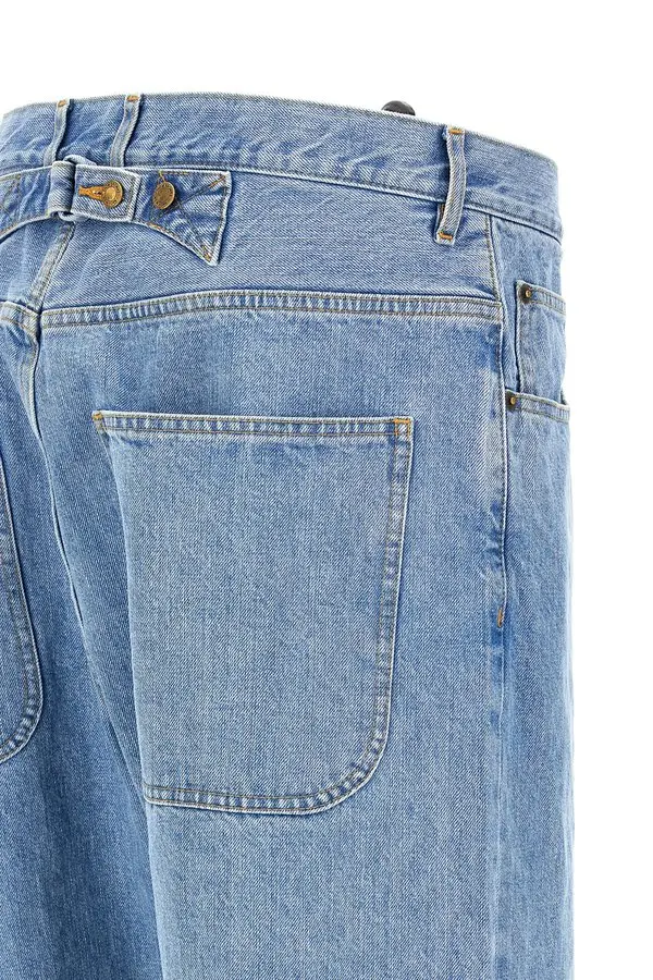 Thom Browne Straight-leg Denim Jeans With Selvedge Detail