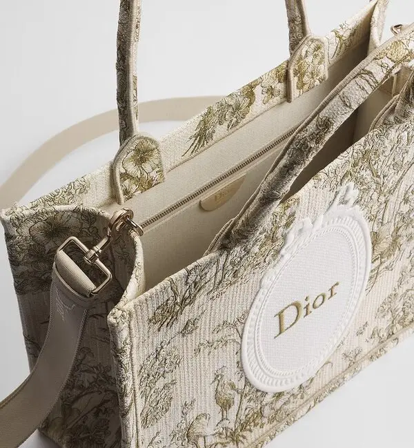 Dior Dioriviera Medium Book Tote With Strap