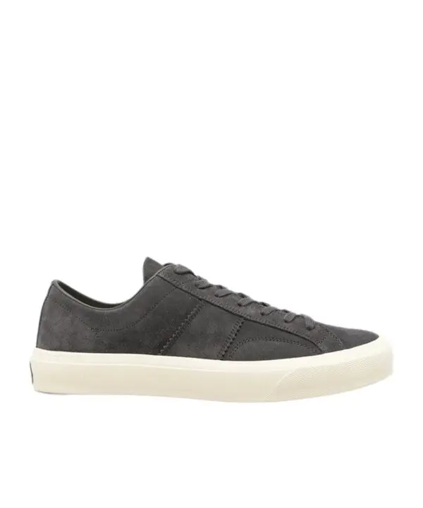 TOM FORD Round-toe Low-top Casual Shoes - Grey