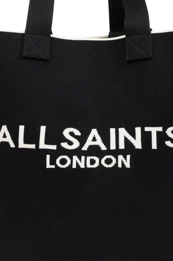 ALLSAINTS Logo Canvas Tote Bag