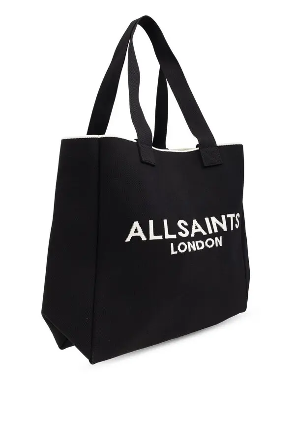 ALLSAINTS Logo Canvas Tote Bag