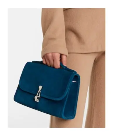 Gabriela Hearst Leonora Small Suede Crossbody Bag