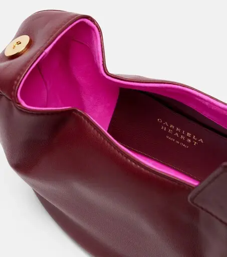 Gabriela Hearst Soft Demi Leather Clutch