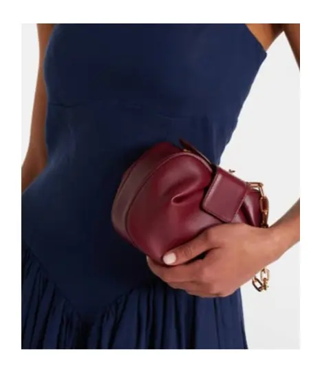 Gabriela Hearst Soft Demi Leather Clutch