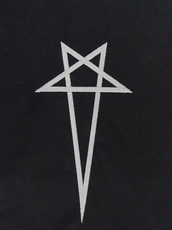 Rick Owens Star Embroidered Tote Bag