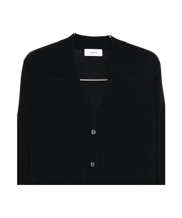 LARDINI V-neck Buttoned Cardigan