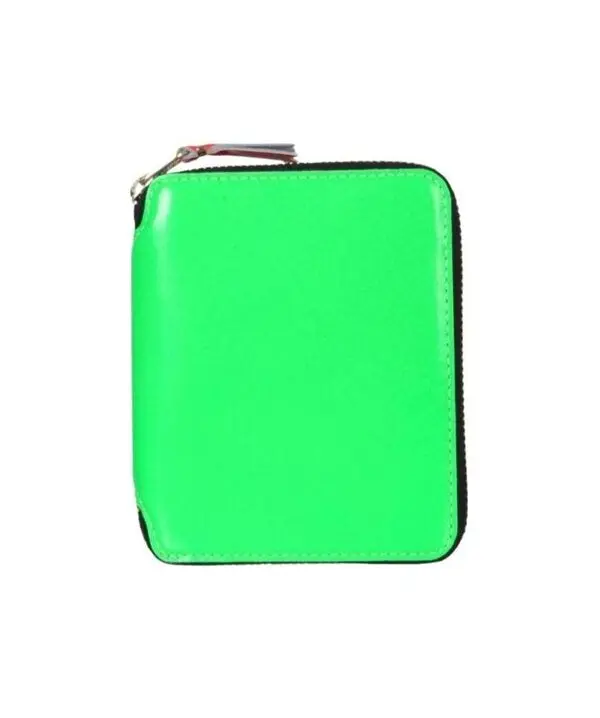 Comme Des Garçons Zipped Wallet - Green