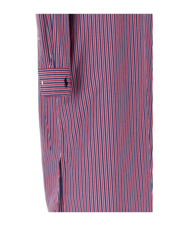 Polo Ralph Lauren Striped Cotton Poplin Shirt Dress