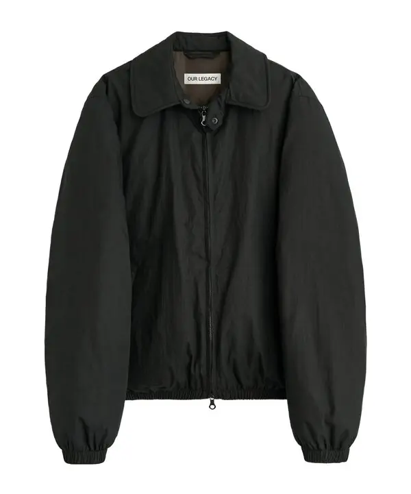 Our Legacy Collared Puffa Jacket - Black