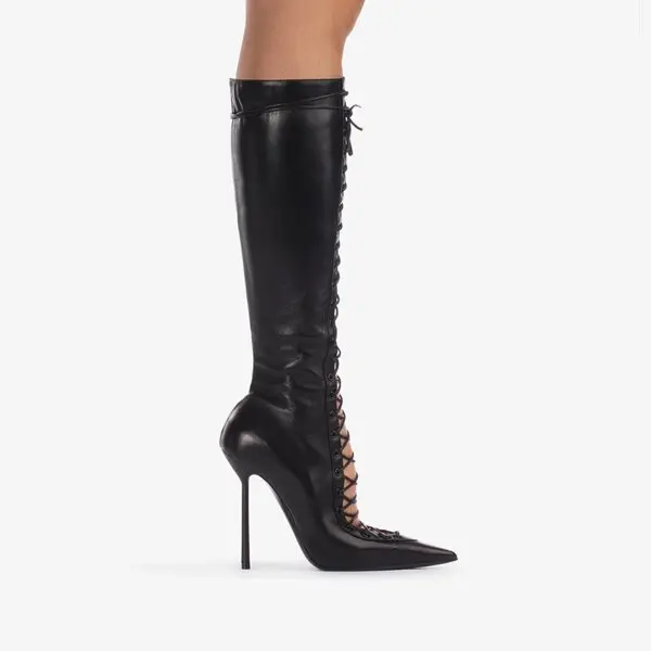 LE SILLA Colette Heeled Lace Up Boots