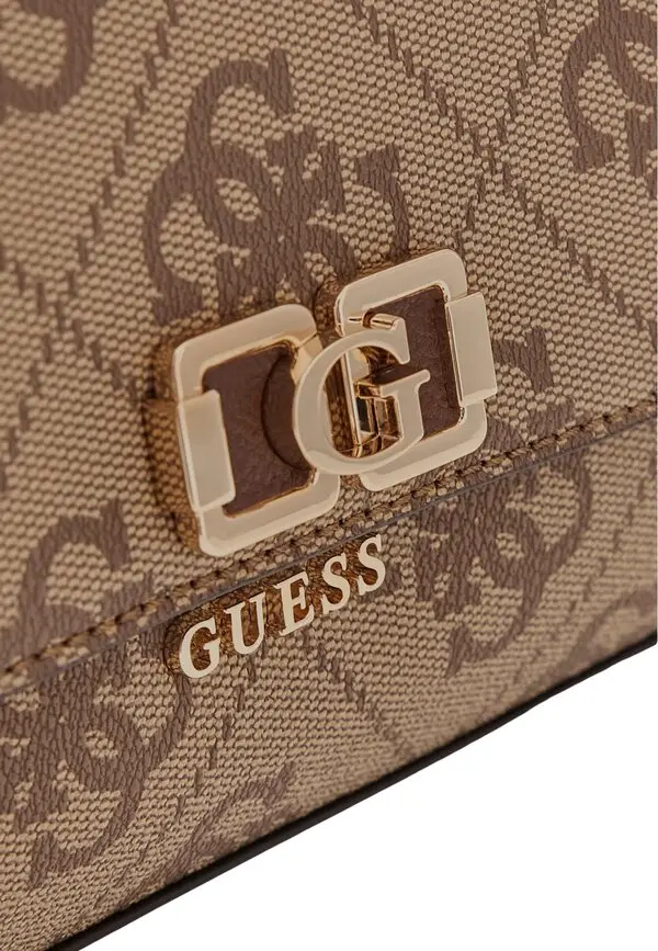 Guess Karnilla Monogram-pattern Shoulder Bag