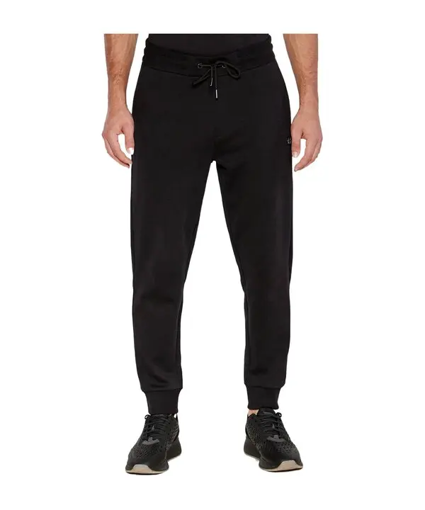 Hugo Boss Logo Patch Drawstring Track Pants - Black