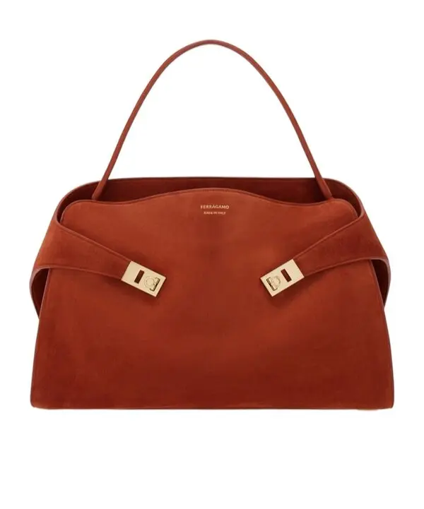 FERRAGAMO Soft Hug Shoulder Bag