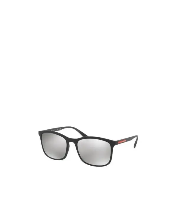 Prada Linea Rossa Logo Sunglasses - Gray