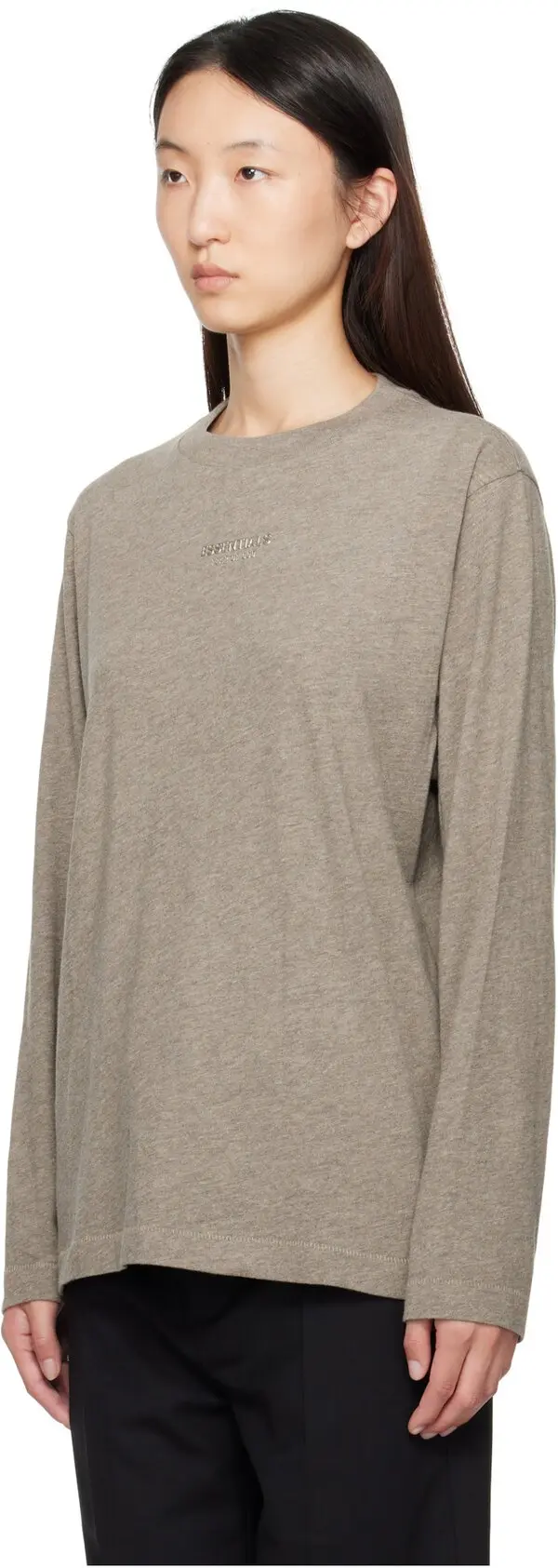 Fear Of God Round-neck Logo T-shirt