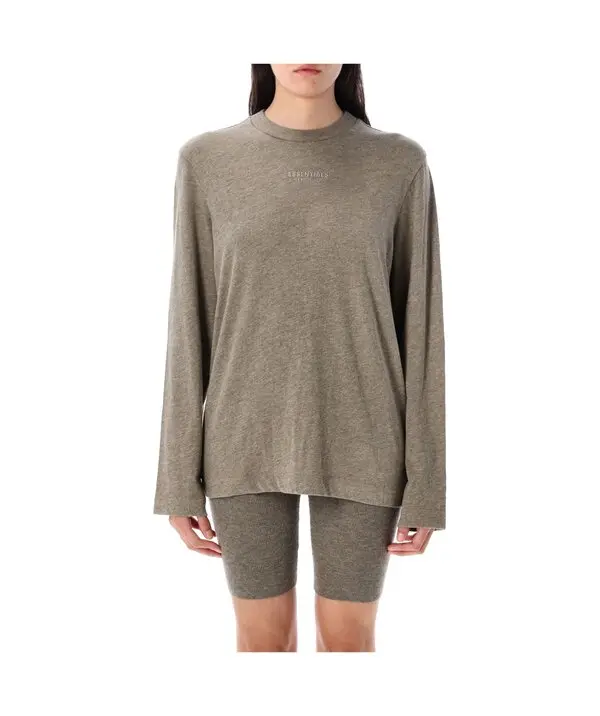 Fear Of God Round-neck Logo T-shirt