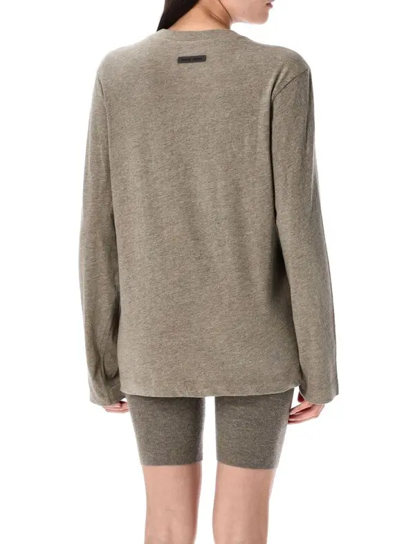 Fear Of God Round-neck Logo T-shirt