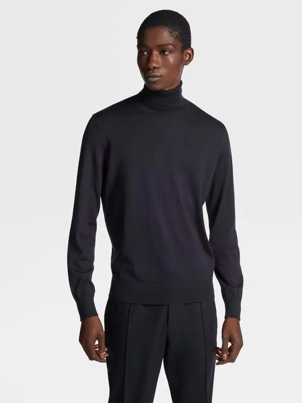 Zegna Cashseta Turtleneck Sweater