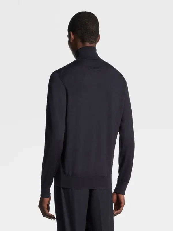 Zegna Cashseta Turtleneck Sweater