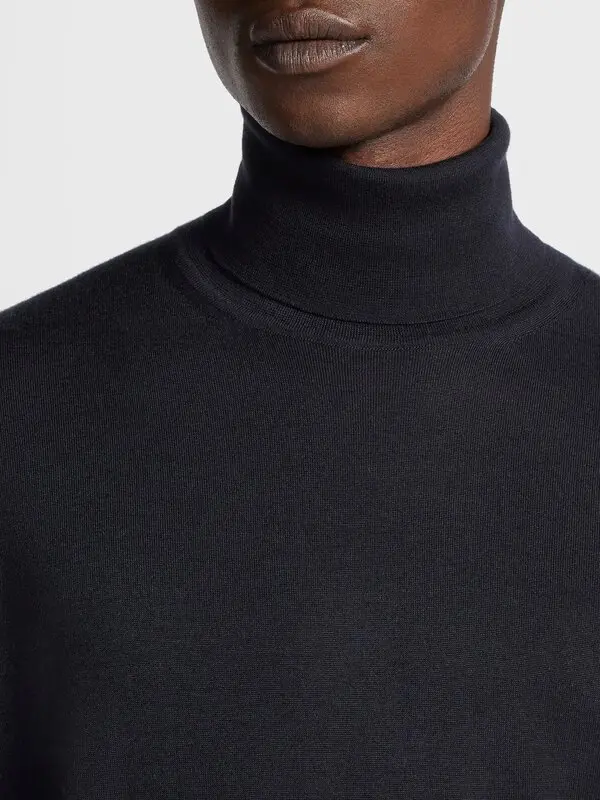 Zegna Cashseta Turtleneck Sweater
