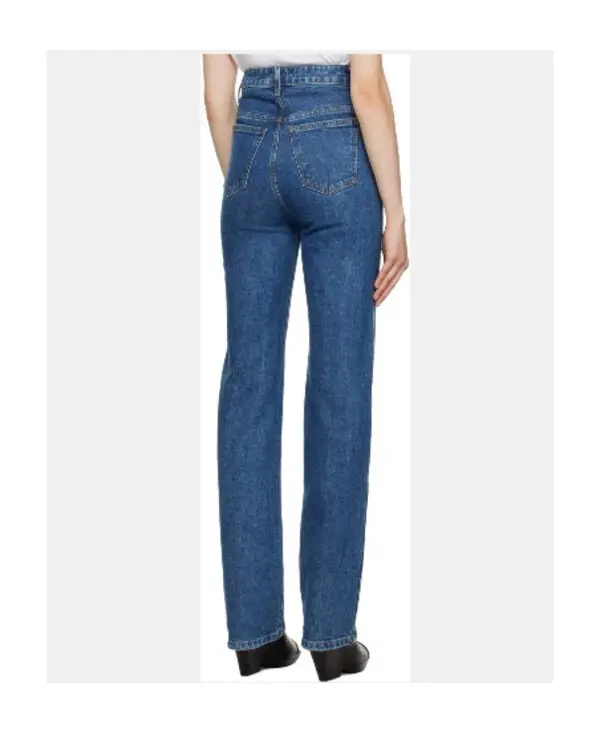 Khaite Danielle High-rise Straight-leg Jeans