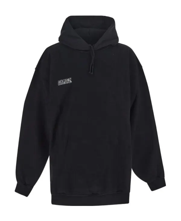 Vetements Logo Drawstring Hoodie