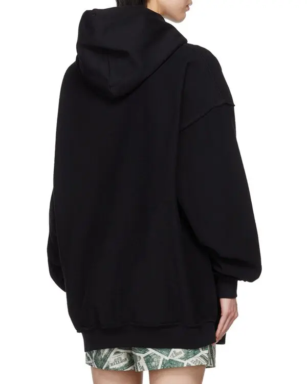 Vetements Logo Drawstring Hoodie