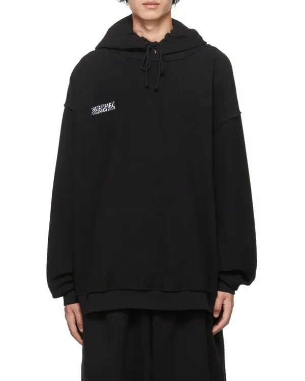 Vetements Logo Drawstring Hoodie